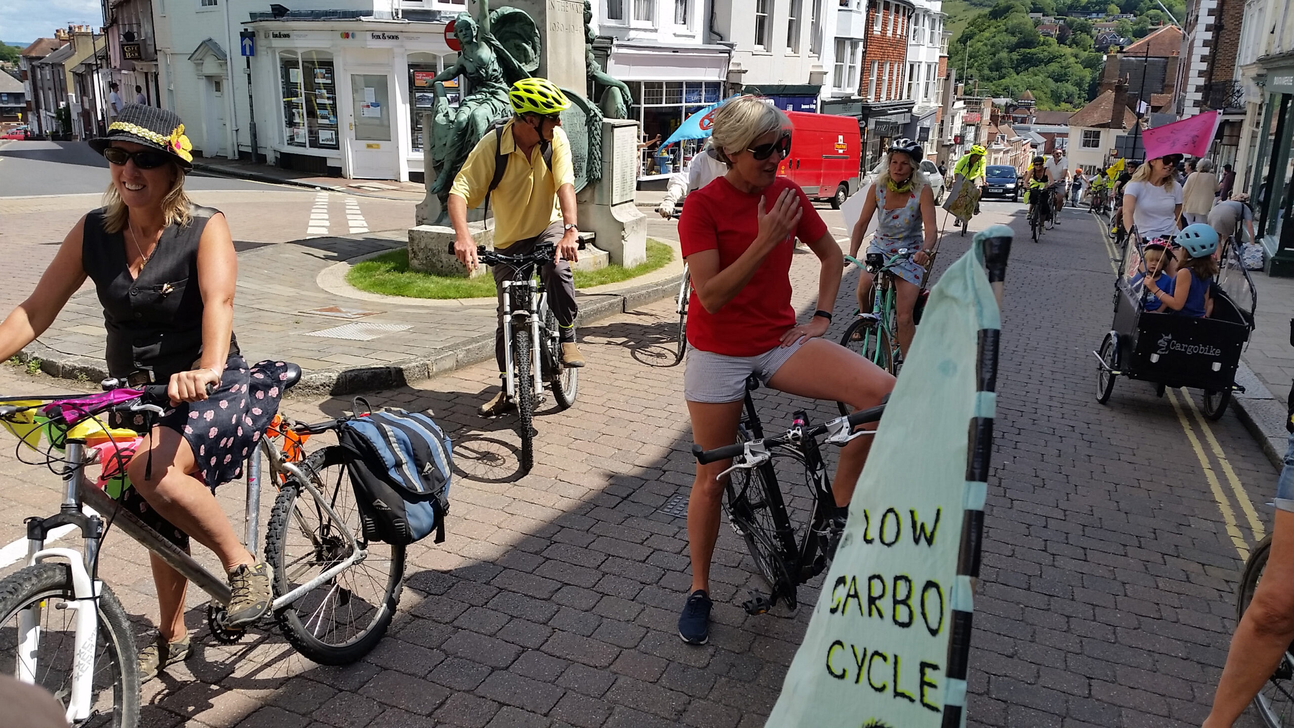Our first Cycle Swarm, 11 July